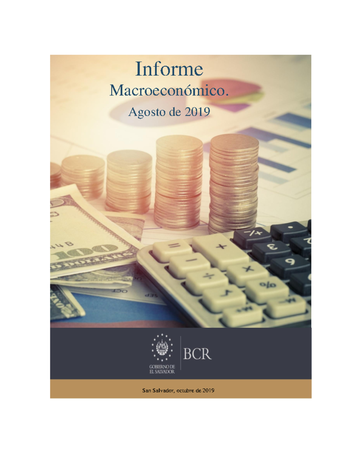 Informe Economico Mensual Ago 19-BCR - Informe Macroeconómico. Agosto ...