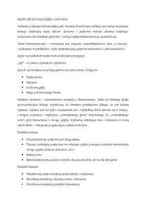 Maria Tymoczko - 1943) Podstawowe pole badawcze to: literatura ...