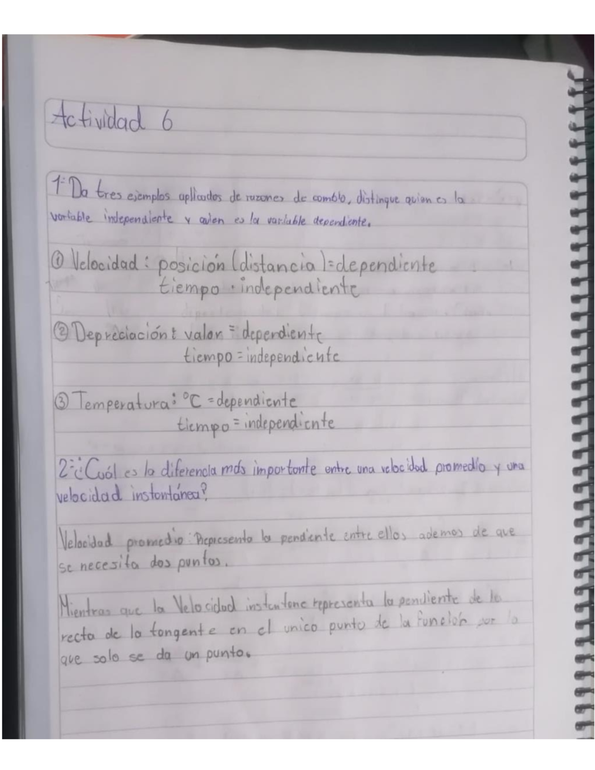 ACT 6 Calculo - 100 de 100 - Calculo Diferencial - Ilustración 3 inciso ...