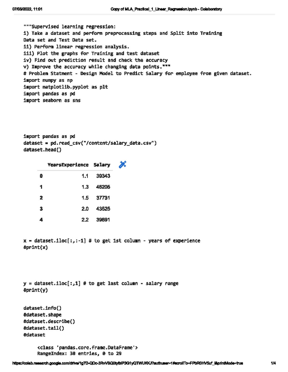 Practical 1 - .... - Computer Science - Studocu