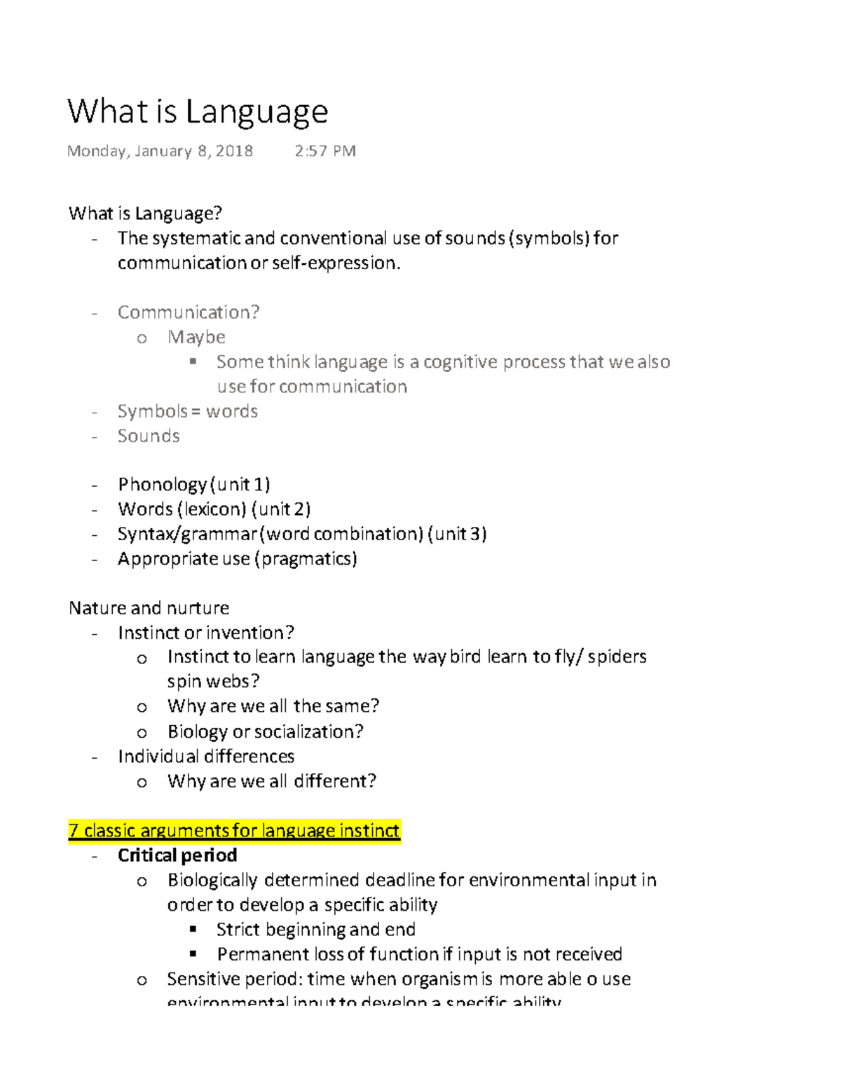 What is Language (introduction) - What is Language? The systematic and ...