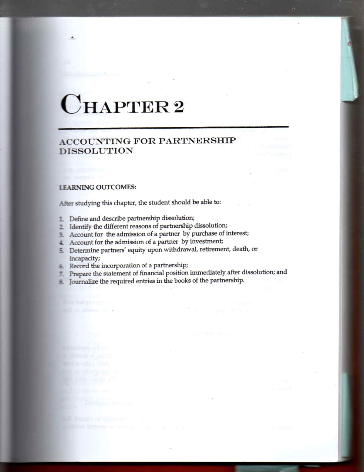 Chapter 2 - This is an example book that we use and the notes that we ...