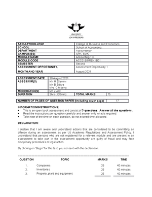 MATE1A1 - engineering mathematics 1a past paper - MATE1A1, MATHEMATICS ...