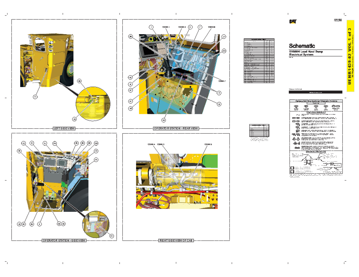 UENR14390001 - Gracias - R1600H Load Haul Dump Electrical System 9SD1 ...