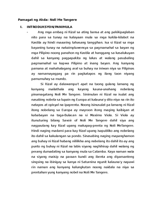 Edukasyon NOON-AT- Ngayon - LIFE AN WORKS OF RIZAL Edukasyon sa Panahon ...