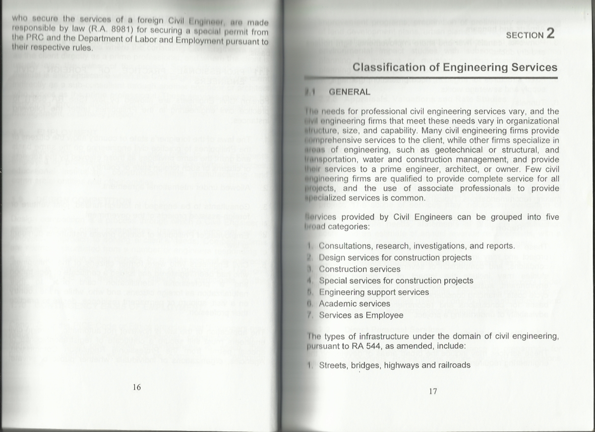 Classification OF Enginnering Services - Many civil engineering firms ...
