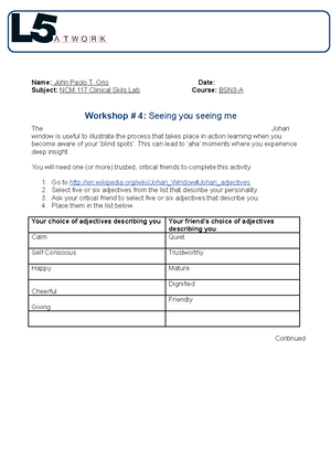 5S-Training-Exercise - 5S Training Exercise The 5S paper exercise A ...