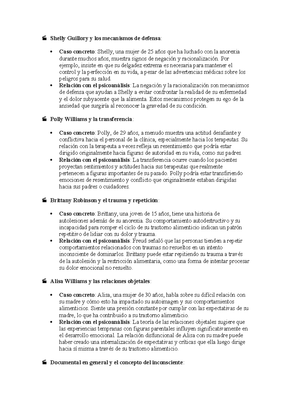THIN - Relación THIN psicoanálisis - Shelly Guillory y los mecanismos ...