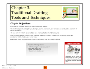 Technical Drafting - Subject: TLE Quarter: Grade Level: 9 Topic ...
