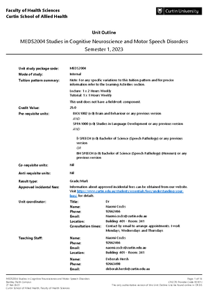 Dysarthria Table - Types Lvl of breakdown Speech Characteristics ...