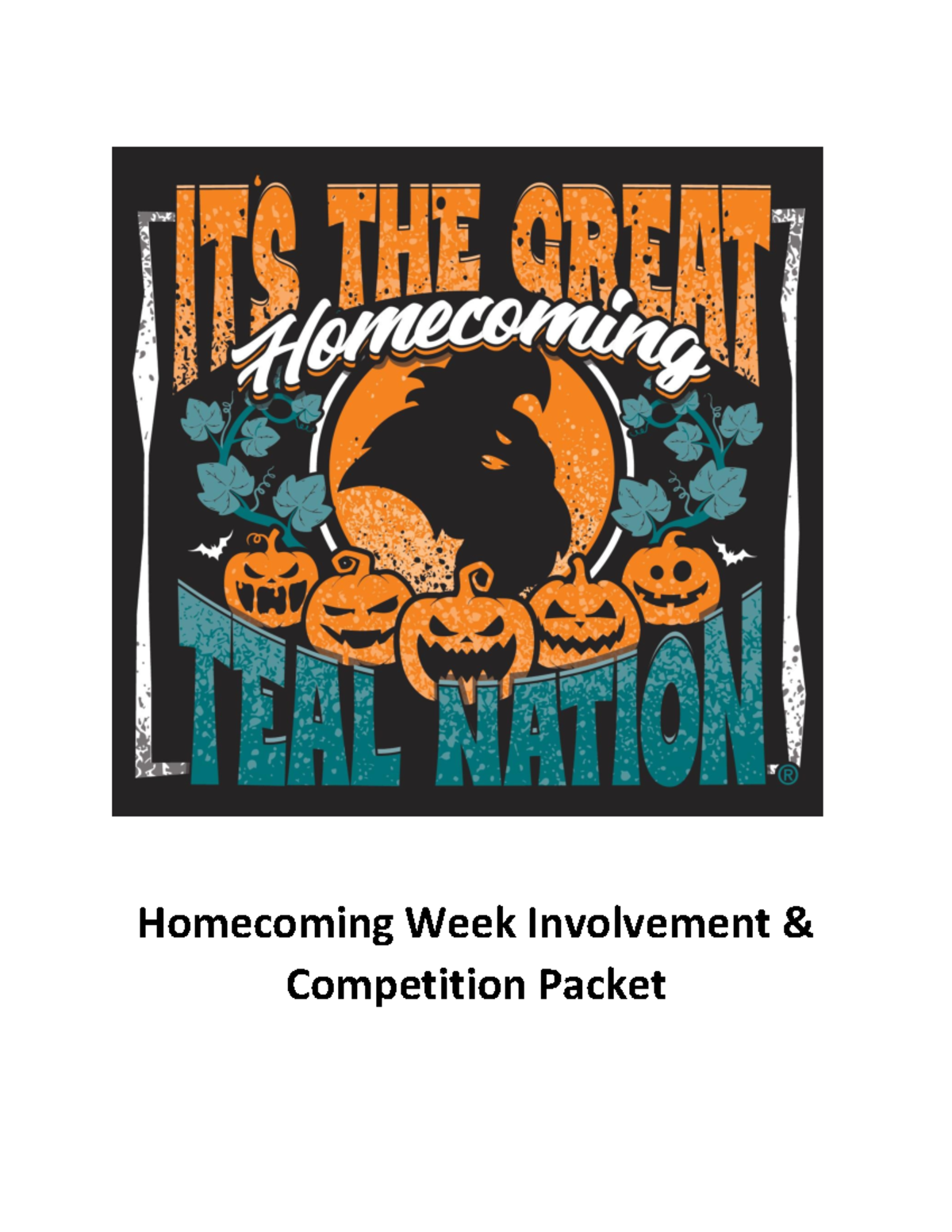 2023 Homecoming Packet - Homecoming Week Involvement & Competition ...