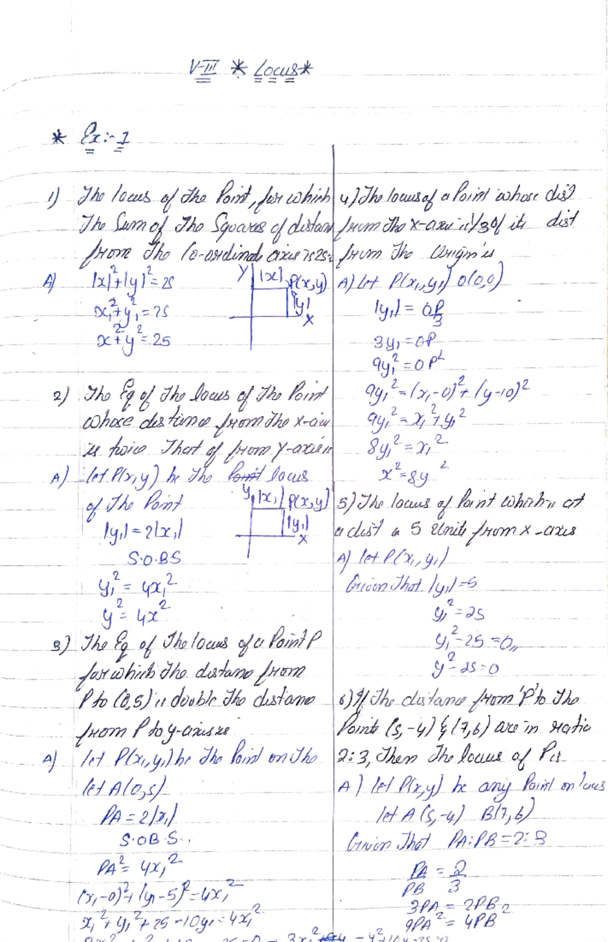 Locus [ complete Notes with Examples and Imp Formulas - r I , -· - , 'l ...