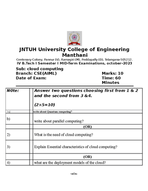 Ml lab - ml lab manual - R18 B. CSE (AIML) III & IV Year JNTU Hyderabad MACHINE LEARNING LAB B ...