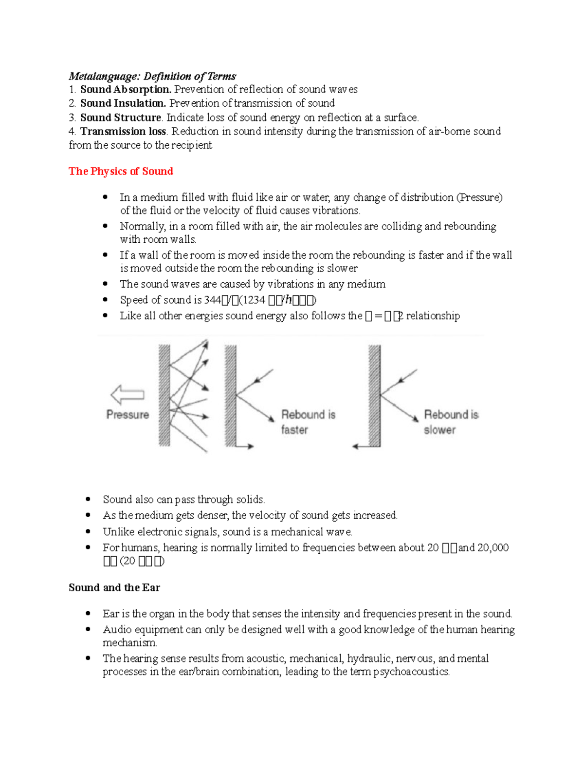 Division-of-reports - hhhhh - Metalanguage: Definition of Terms Sound ...