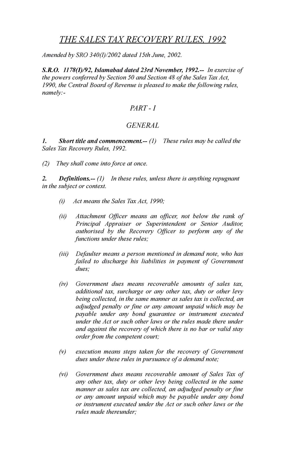 Chem Lecture 26 - very nice - THE SALES TAX RECOVERY RULES, 1992 ...