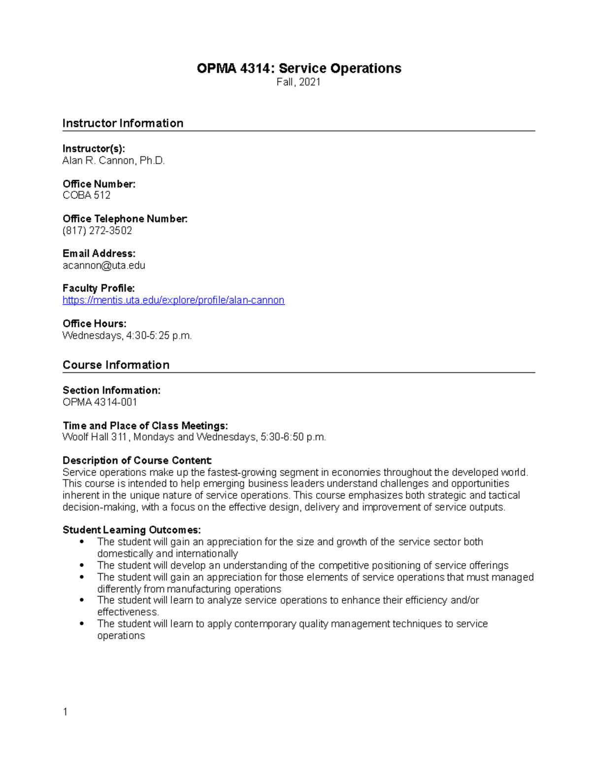 2021-FALL 2218-OPMA-4314-001- dr.koganti - OPMA 4314: Service ...