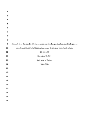 BIOL 2060 Tutorial 4 worksheet completed - Tutorial 4: Formatting ...