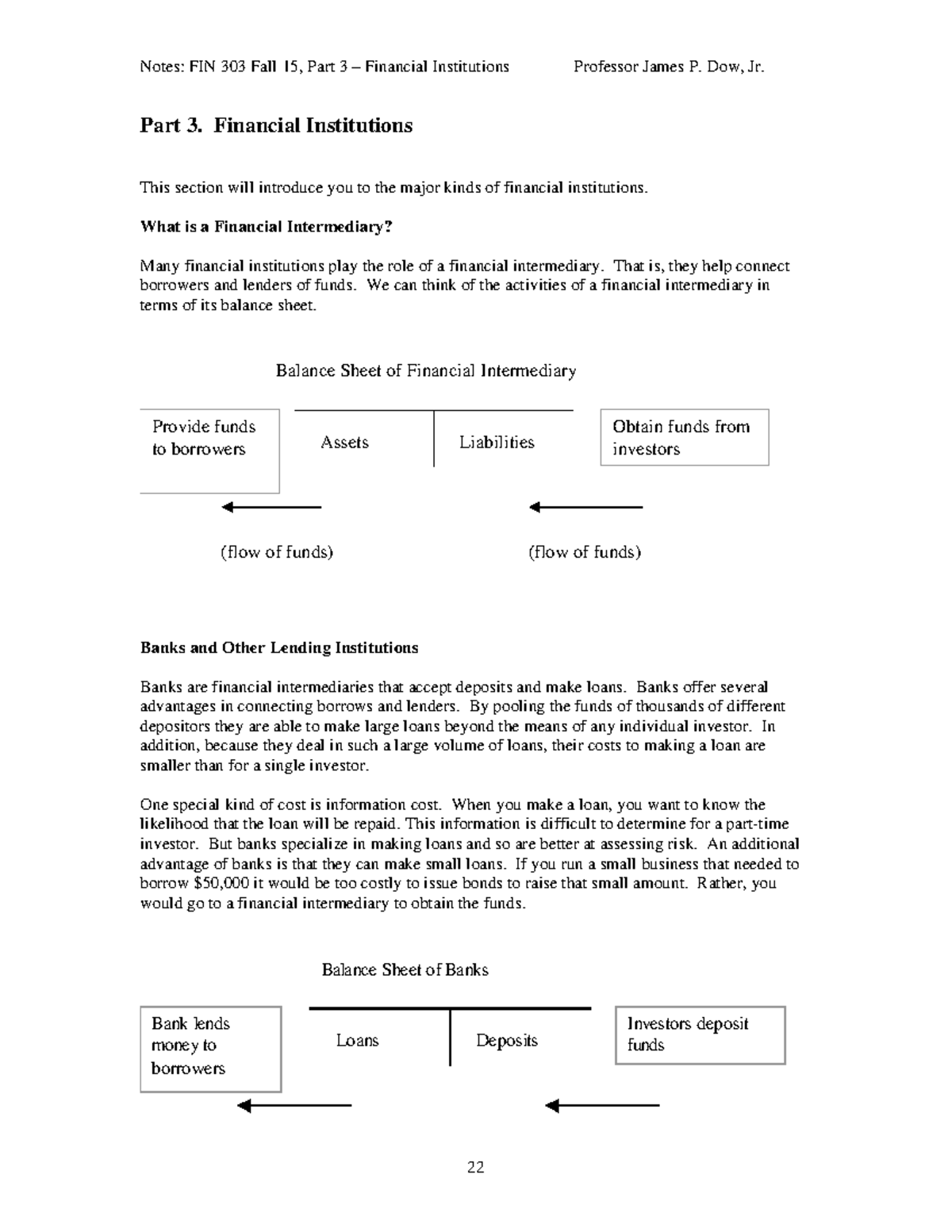 Financial Institutions - Part 3. Financial Institutions This section ...