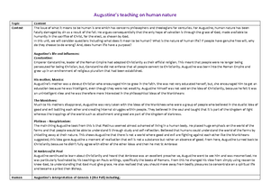 A Level NT Revision - Edexcel A Level RS New Testament Revision 1 ...