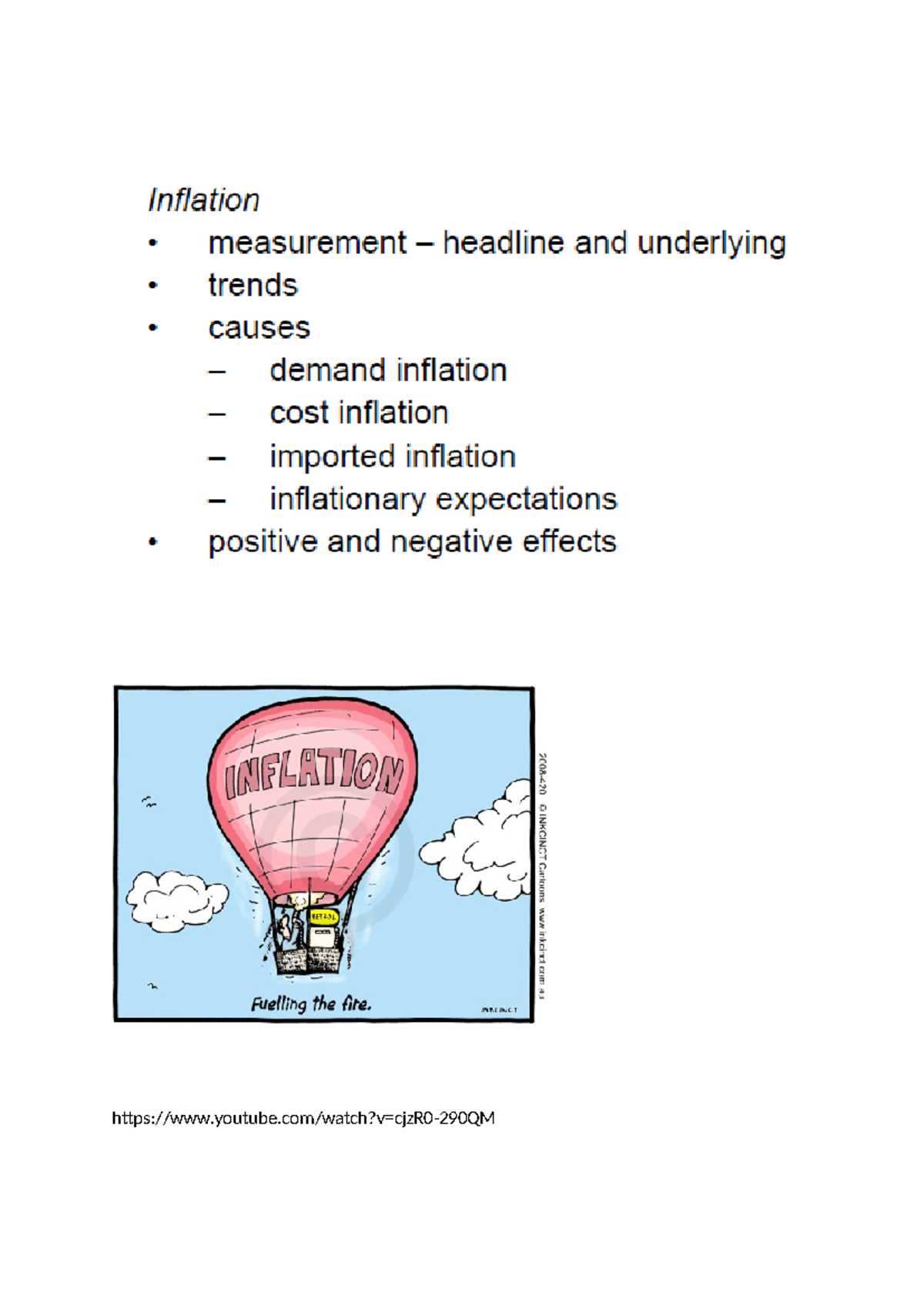 Economics - Inflation - youtube/watch?v=cjzR0-290QM Inflation: What ...
