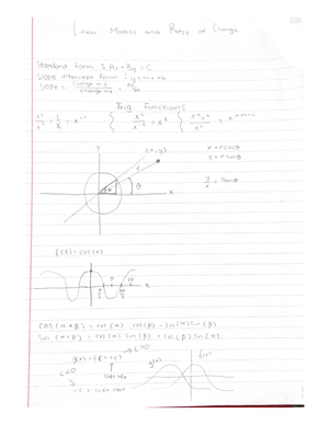 differentiation - MATH 1450 - Studocu