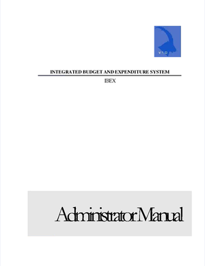 Ibex Training Module.docx - What is IBEX IBEX is an integrated budget ...