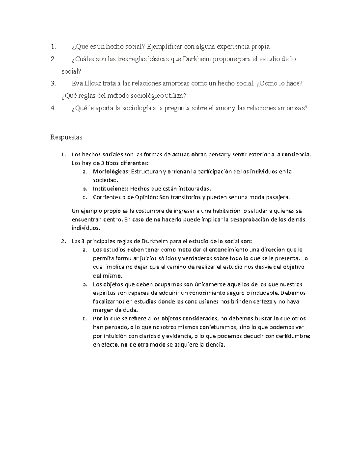 Actividad Evaluable [A1] V2 - 1. ¿Qué es un hecho social? Ejemplificar ...