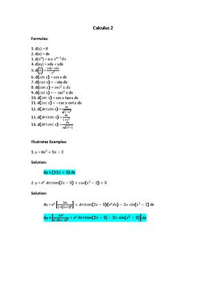 Integral Calculus (Inverse Trigonometric Functions) - Inverse ...