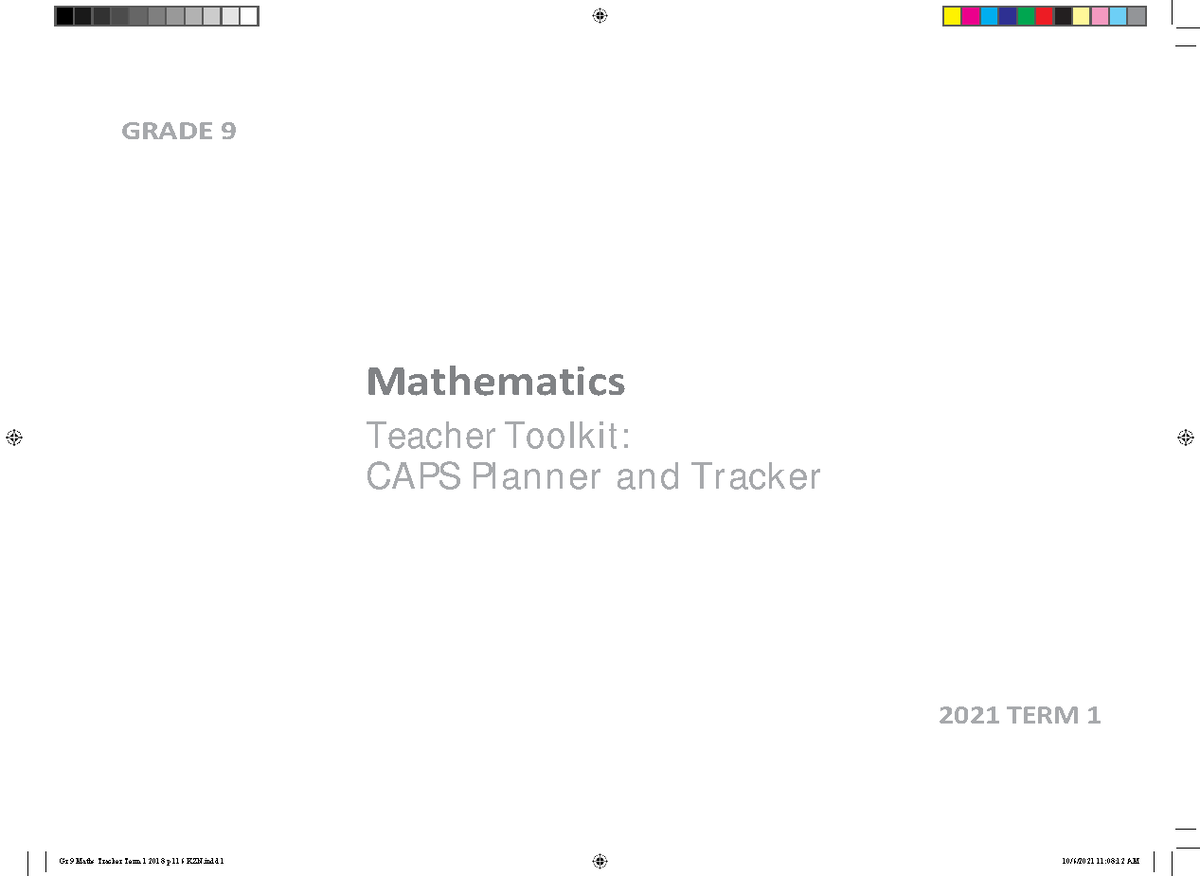 Corvs gr-9-term-1-2021-maths-tracker-1 - GRADE 9 Mathematics Teacher ...
