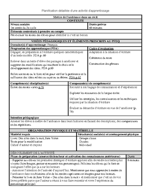 Canevas de planification complet avec justifications - Planification ...