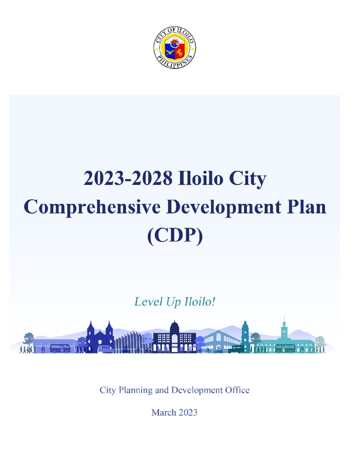 CDP2023-2028 4-13 Final-Document - Iloilo City Comprehensive ...