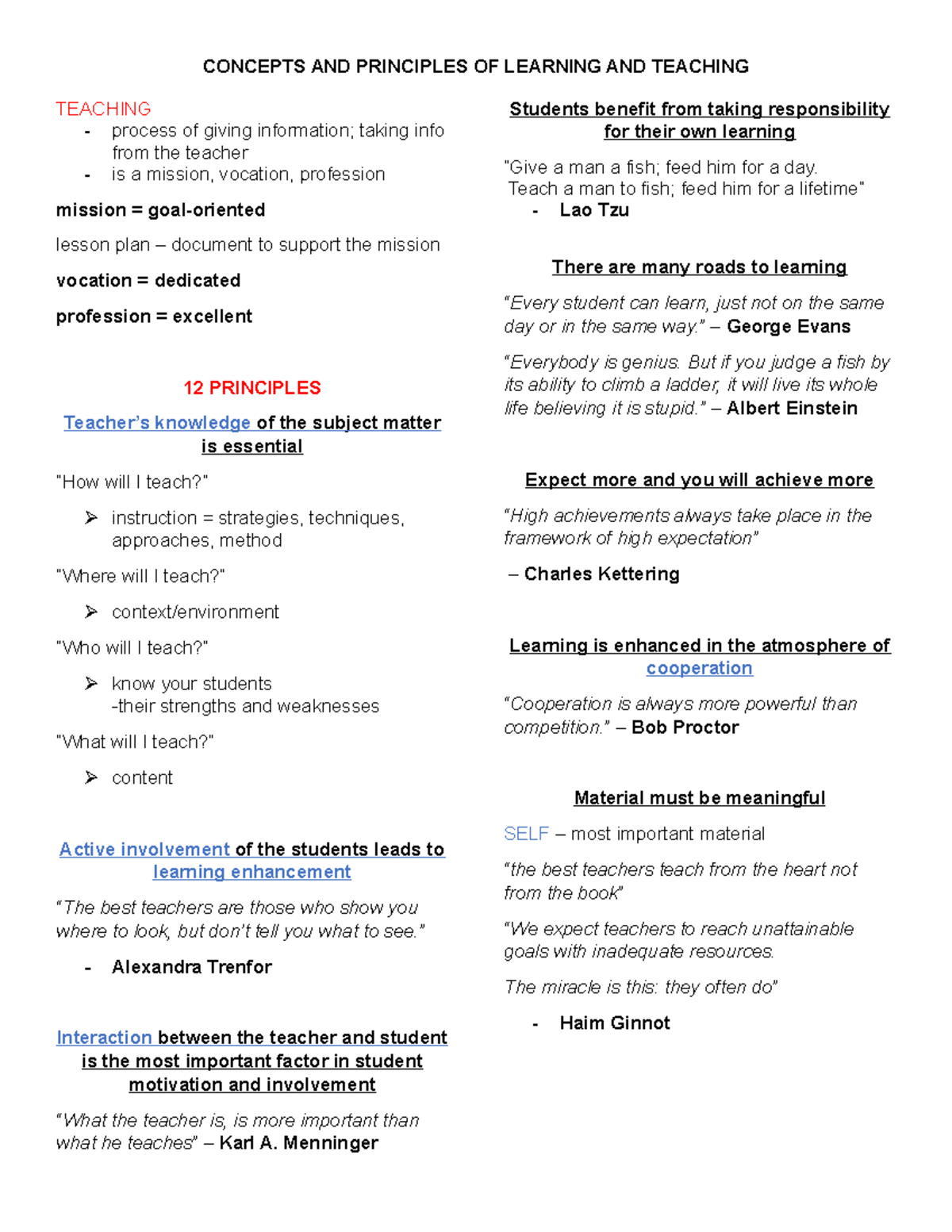 Concepts And Principles CONCEPTS AND PRINCIPLES OF LEARNING AND concepts-and-principles-concepts-and-principles-of-learning-and