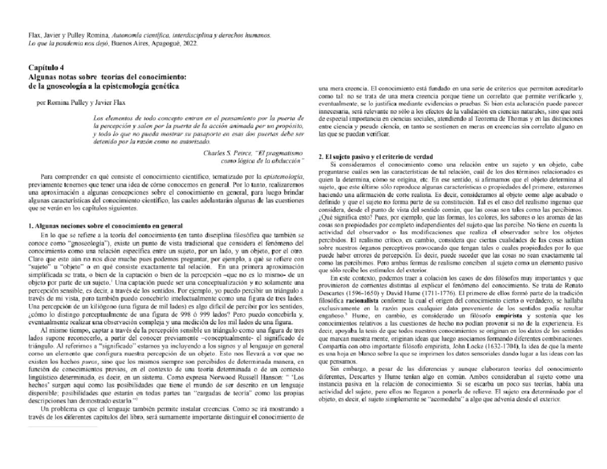 IPC cbc Capitulo 4 - Ipc. 2024 - Pensamiento científico - Studocu