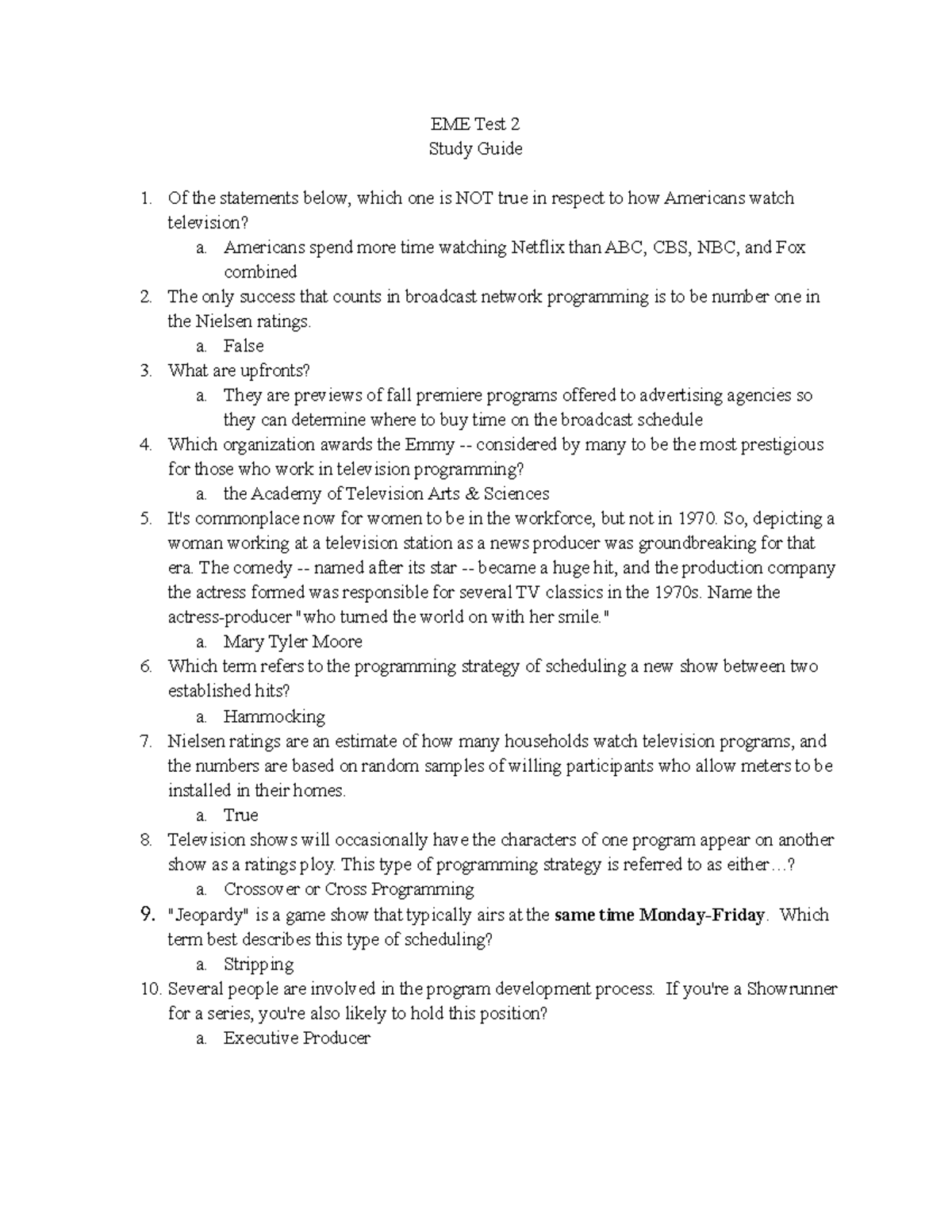 EME Test 2 - Study Guide - Deprecated API usage: The SVG back-end is no ...