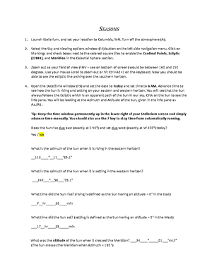 Astro Lab 13 - Extrasolar Planets Extrasolar planets, also called ...