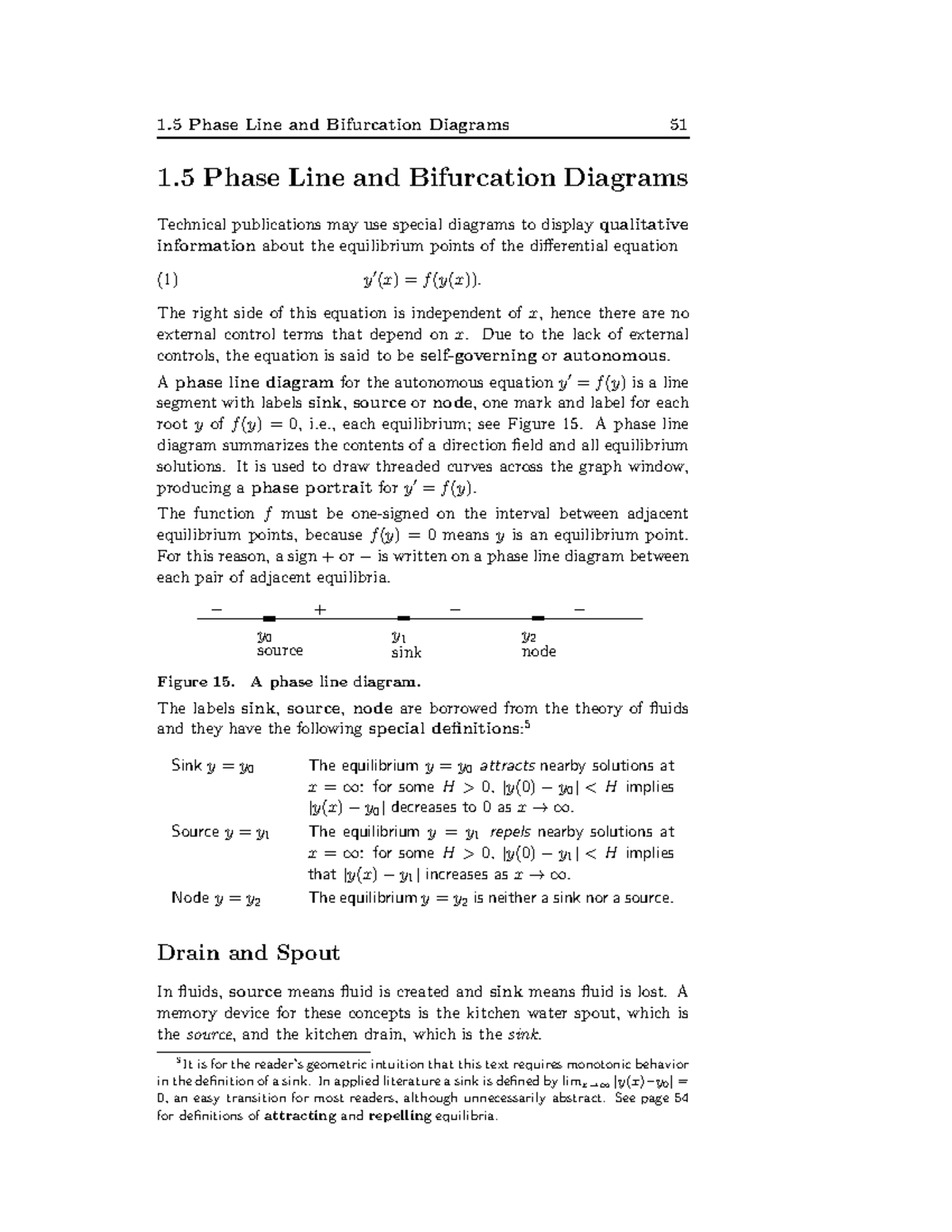 2250phaseline - readings - 1 Phase Line and Bifurcation Diagrams 51 1 ...