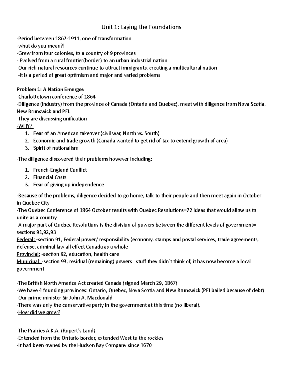 Unit 1 Laying The Foundations Notes - Unit 1: Laying the Foundations ...
