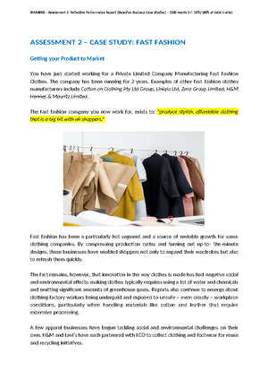 Assessment Brief 2 - Professional Practice - Module code: BMA4005 ...