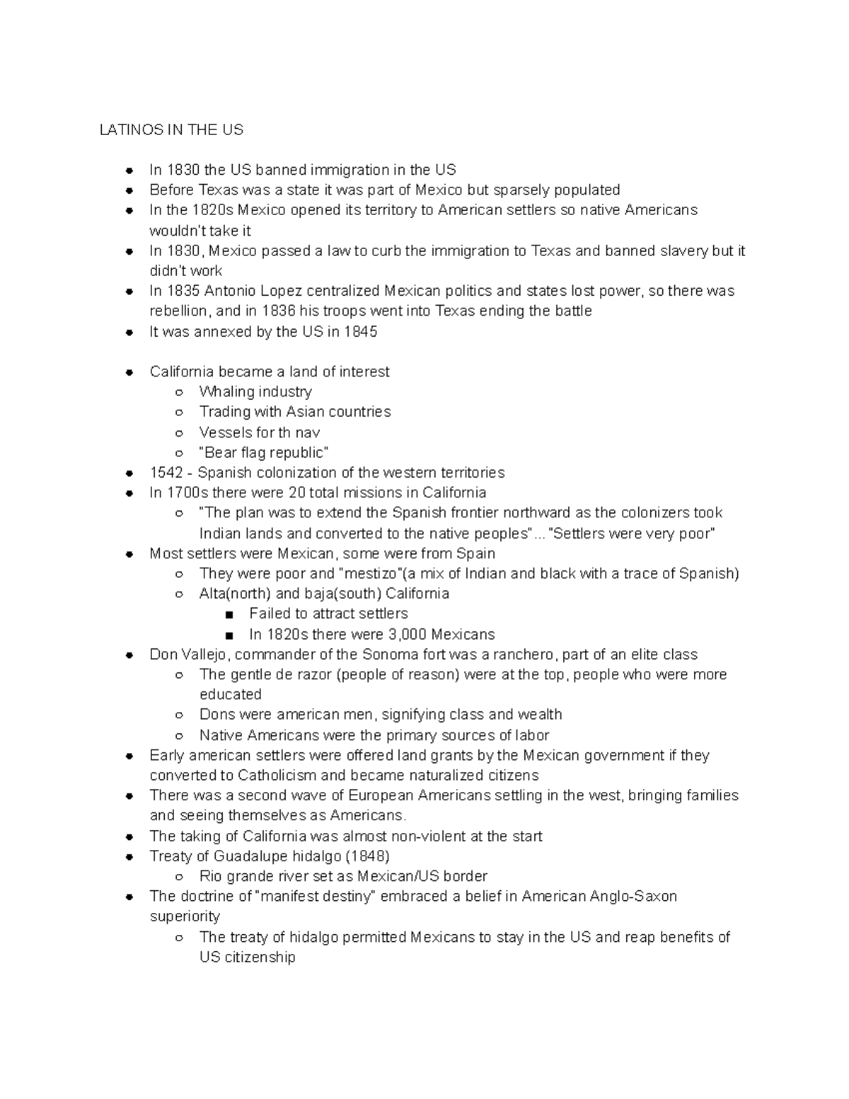 PART 3 - Latino Immigration, WWII, Intersectionality, Mixed Race theory ...