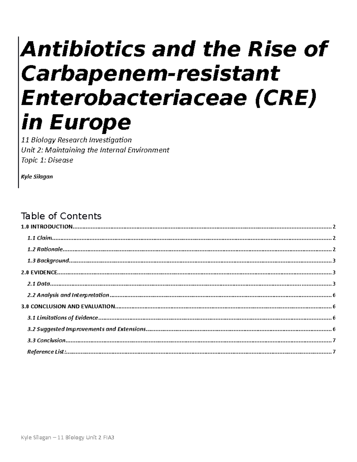 Biology Antibiotics - Antibiotics and the Rise of Carbapenem-resistant ...