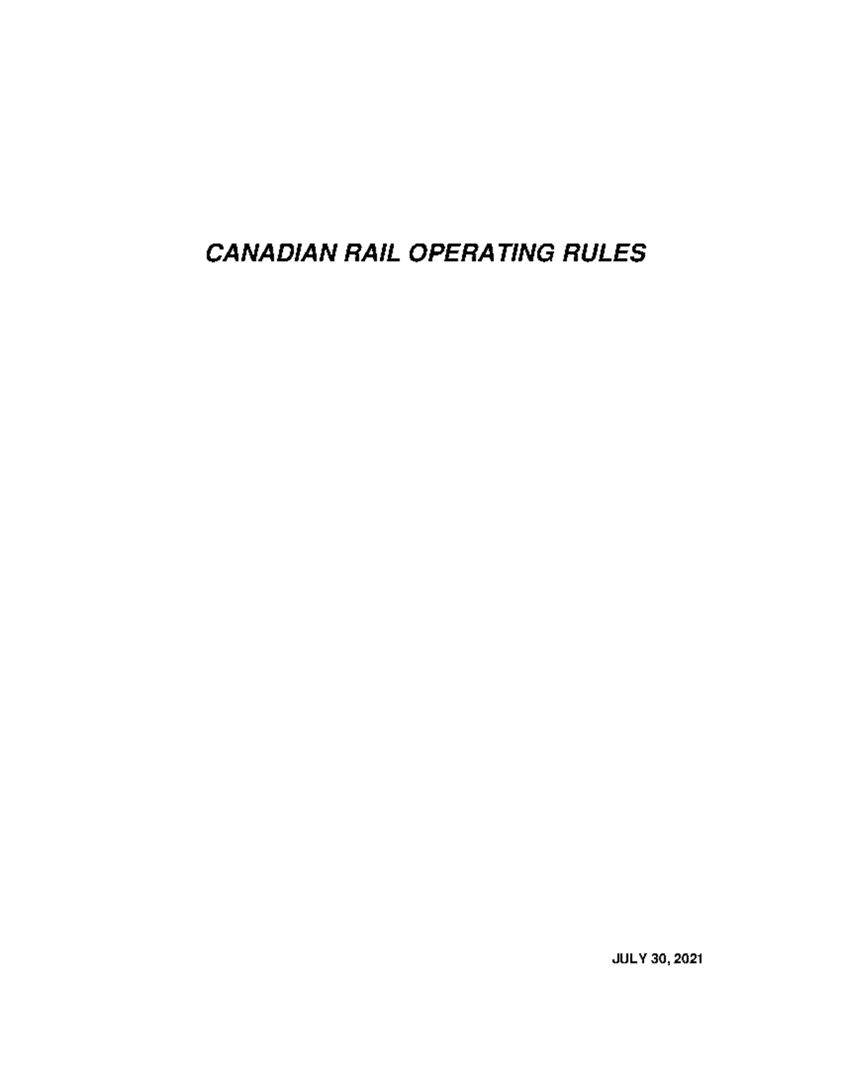 CROR Complete - file submission - CANADIAN RAIL OPERATING RULES JULY 30 ...