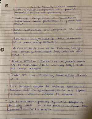 PSYC 201 Journal 3 - Chapter 9 asserts that "[i]ndividual differences ...