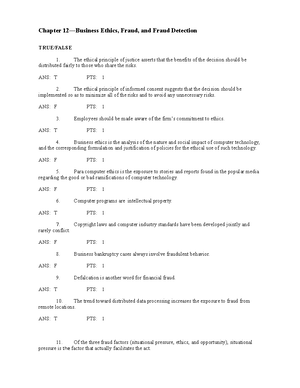 Sol Chap6 - Aud - Solutions Manual to accompany Auditing and Assurance Concepts and Applications ...
