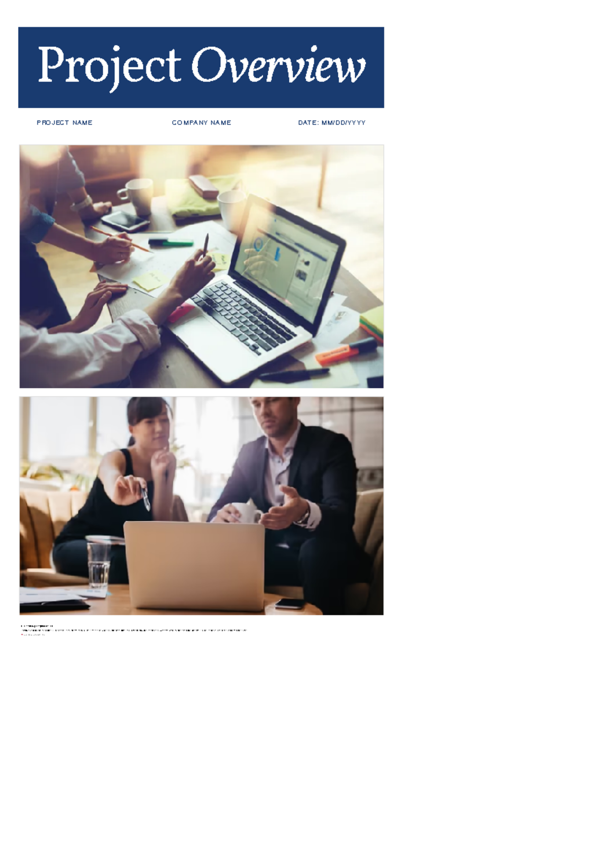 Project Work - Business English for Adult students - English Course ...