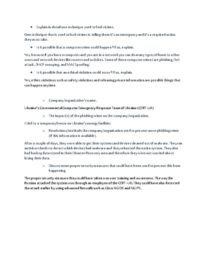 Course Project Phase 3 - In this third phase you will be obtaining the ...