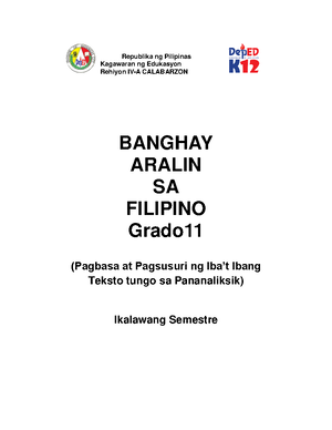 Quarter 2 Perdev- Module-6 - Personal Development Quarter 2 – Module 6 ...