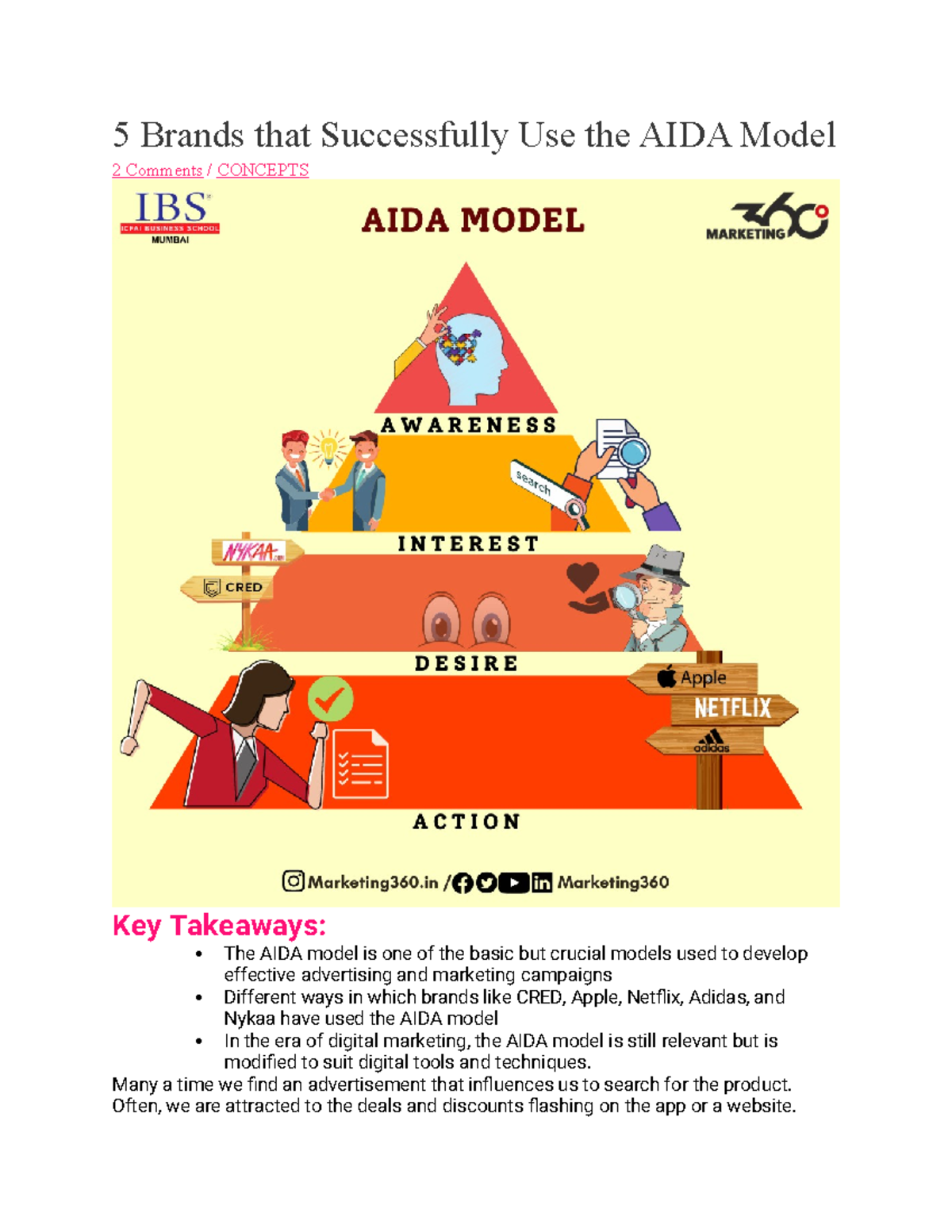 5 brand use successfully - 5 Brands that Successfully Use the AIDA ...