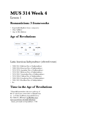 MUS 314 Week 3 lesson 2 - History of Music II with Dr. EJ. Morning ...