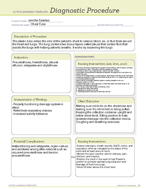 Alt diagnostic procedure - ACTIVE LEARNING TEMPLATES Diagnostic ...