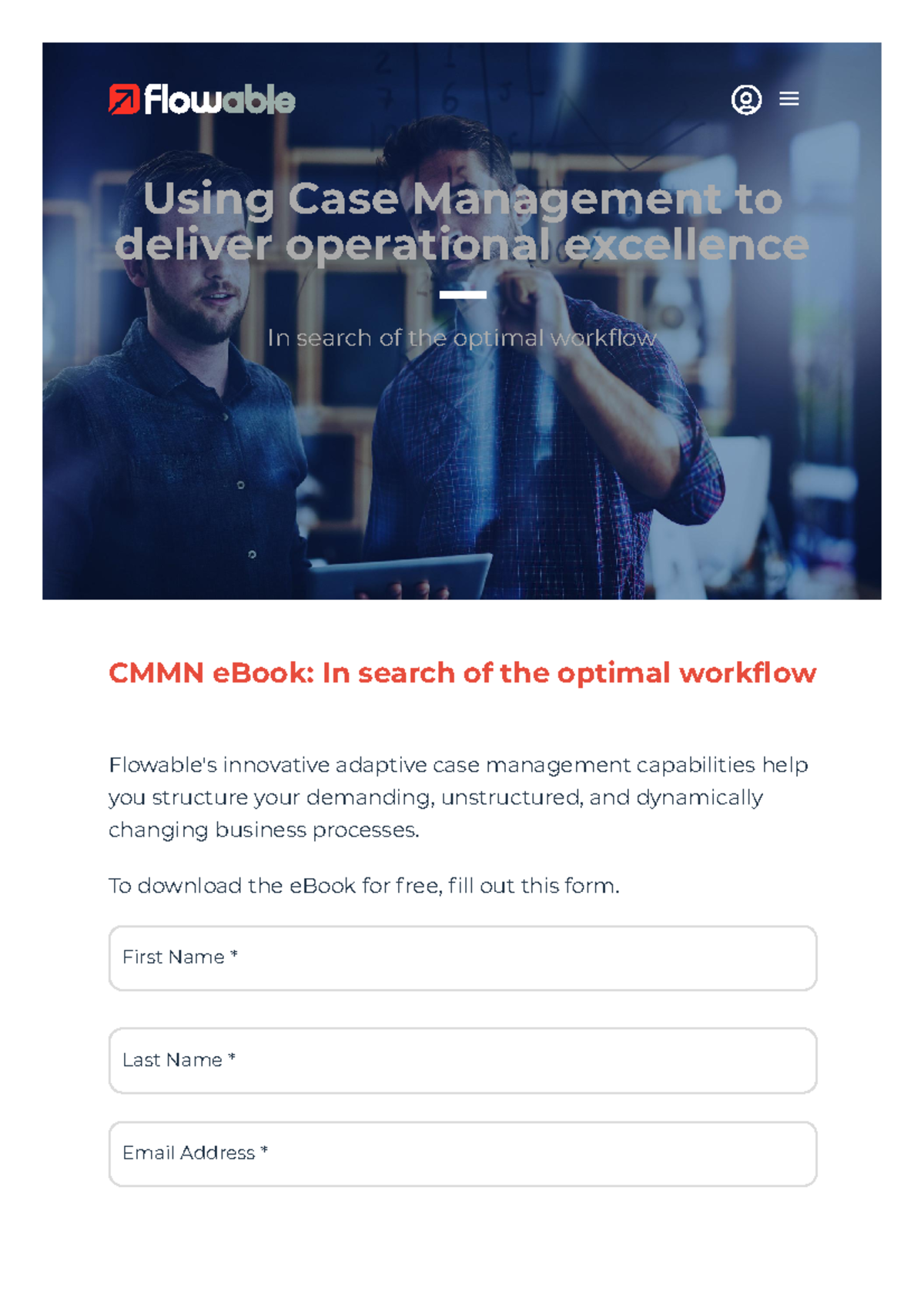 Operational Excellence with Case Management CMMN Flowable - CMMN eBook ...